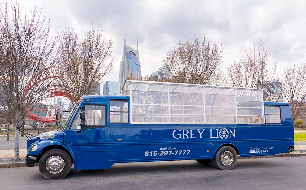 Best Party Bus Rental in Nashville, TN | Grey Lion Tours